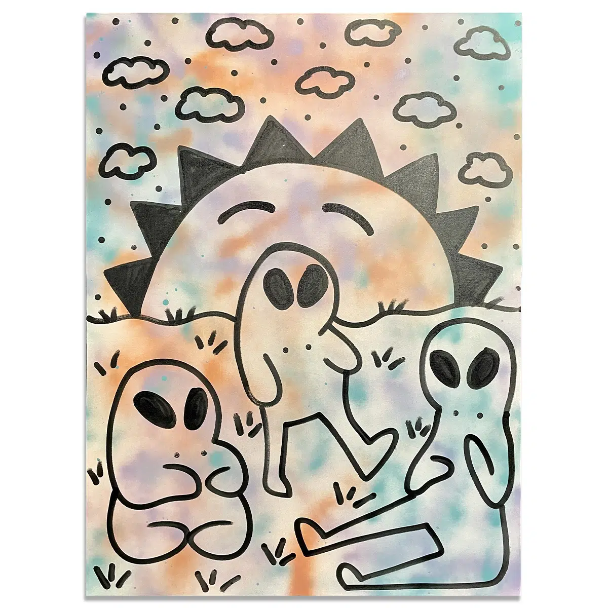 Coolman Alien Boys Sunset Lucky Cat Gallery